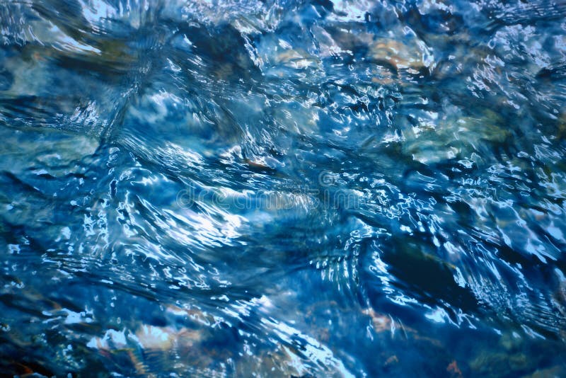 Blurred water level - Stock Image - Everypixel