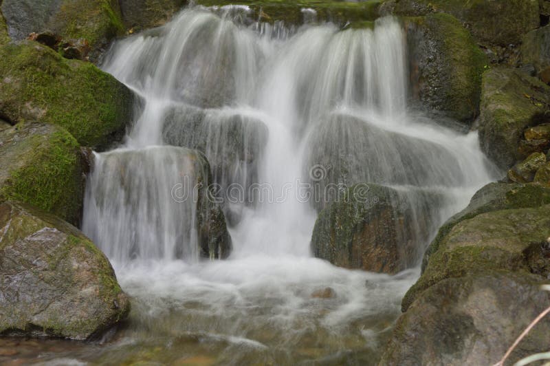Blurred waterfall stock photo. Image of park, geirlands - 57902288