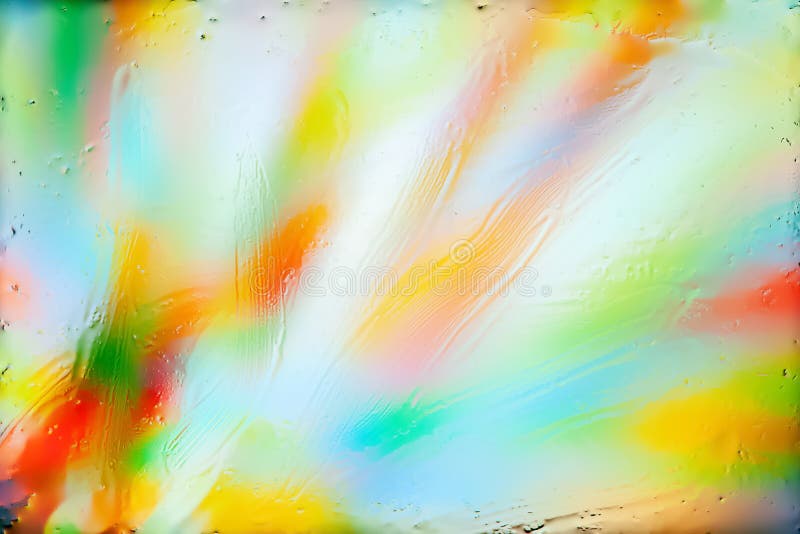 Blurry Abstract Background. Abstract Image of Multi-colored Reflections ...