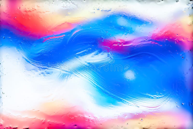 Blurry Abstract Background. Abstract Image of Multi-colored Blurry ...