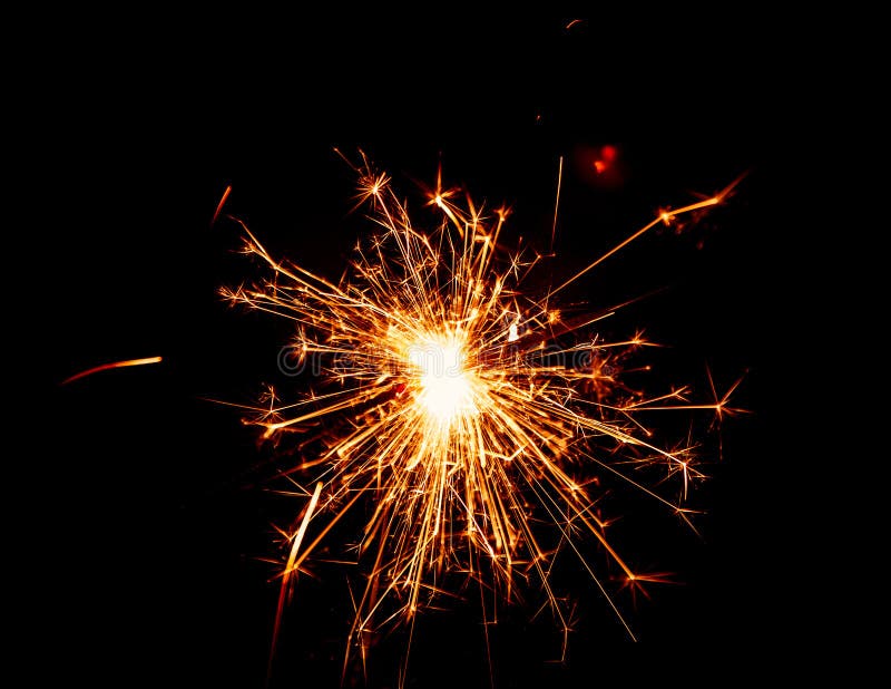 Blurry, Abstract Style Decorative Sparkles. Stock Photo - Image of ...