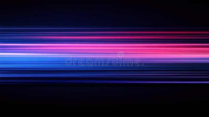 Blurry Background Featuring Abstract Blue and Pink Lines Creating a ...