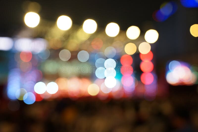 Blurry and Bokeh Background in Concert Stage Stock Image - Image of ...