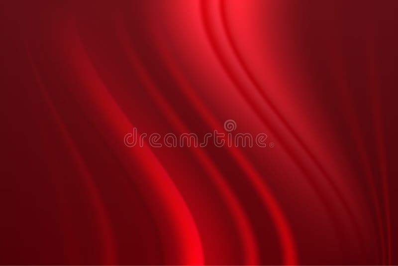 Blurry Bright Background Abstraction With Red Lines Stock Illustration ...
