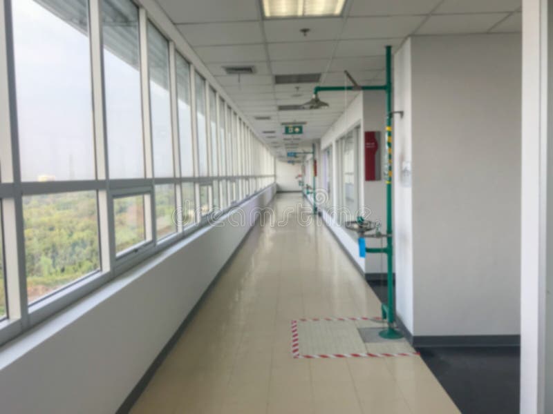 Blurry of Modern Laboratory Path Way Stock Photo - Image of ...