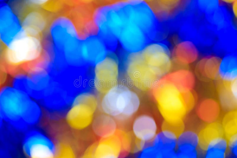 Blurry Focus Lighting Color Effects Defocused Background Stock Photo ...