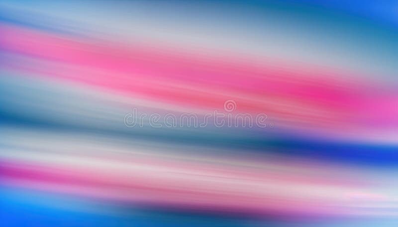 A Blurry Image of a Blue, Pink and White Background Stock Illustration ...