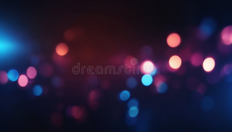 A Blurry Image of a Colorful Light Show Stock Illustration ...