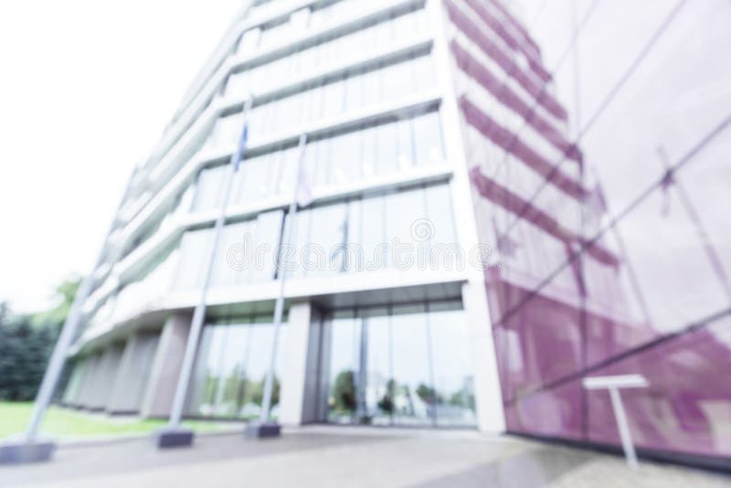 Blurry Image of the Facade of a High-rise Modern Building. Stock Photo ... Blurry Image of the Facade of a High-rise Modern Building. Stock Photo ...