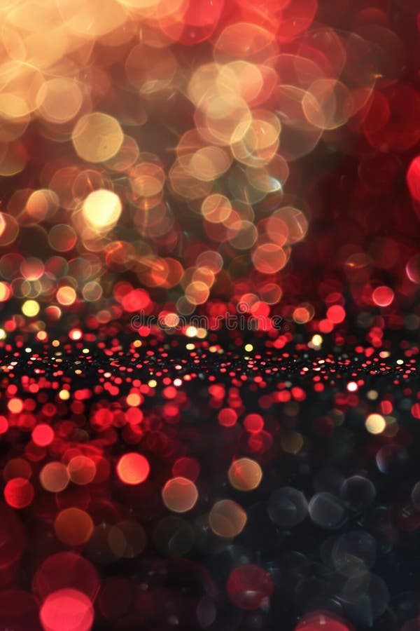 A Blurry Image Featuring a Red and Black Background with No Distinct ...