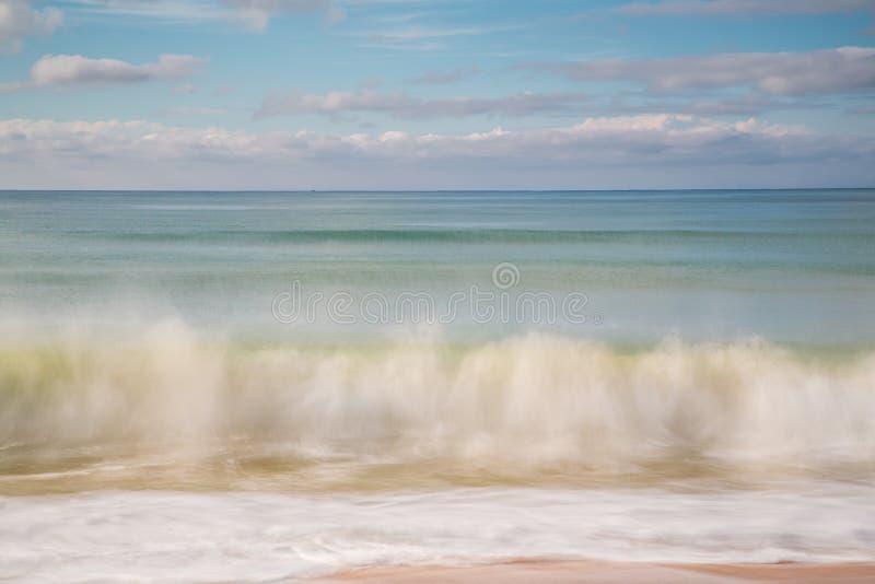 Ocean, Blurry Movement Background Stock Photo - Image of blurry ...