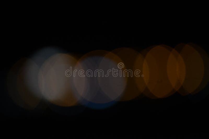 Blurry Multicolor Light from the Lamp in the Distance Stock Image ...