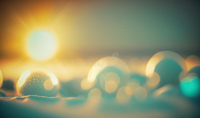 A Blurry Photo of a Rainbow Colored Sky with Clouds Stock Photo - Image ...