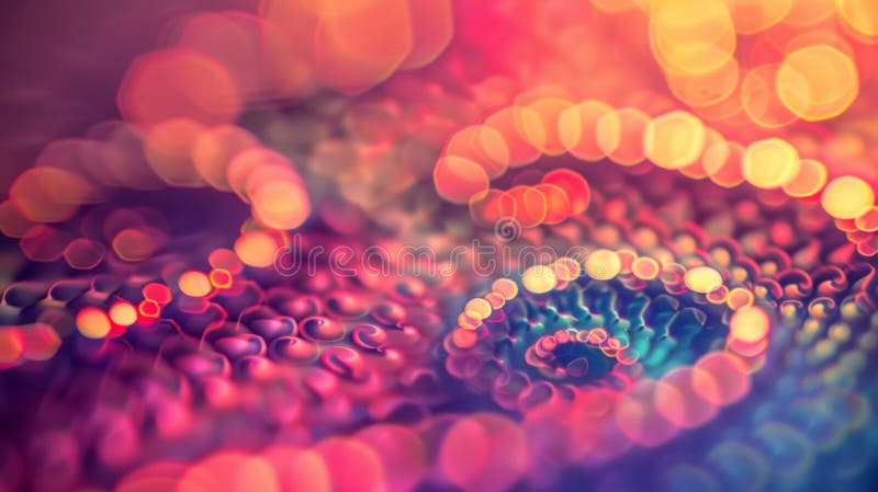 A Blurry Picture of a Bunch of Colorful Things that are All Different ...