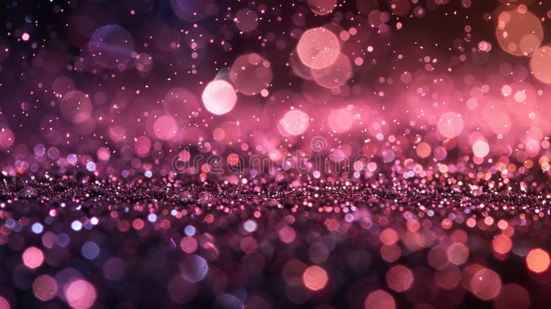 Blurry Pink and Purple Lights Stock Illustration - Illustration of ...