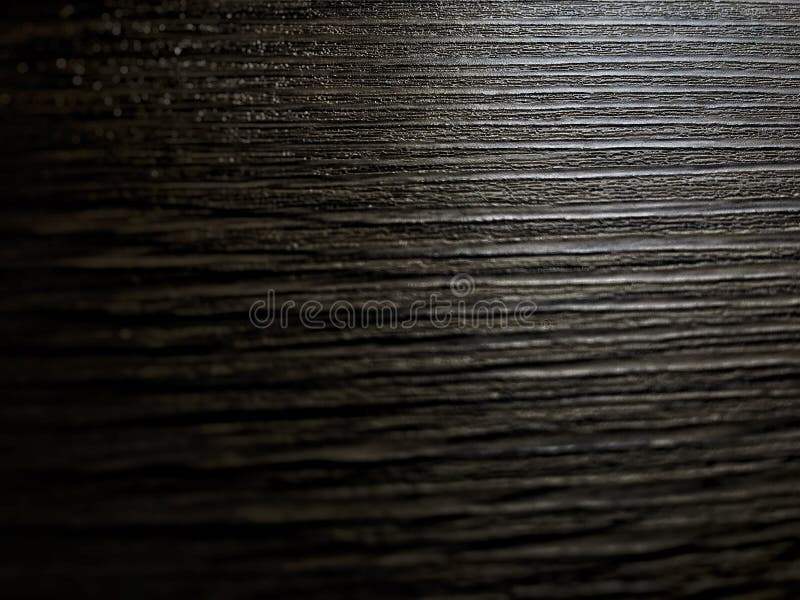 A Blurry Reflection of the Light Shines on the Wooden Floor. Stock ...