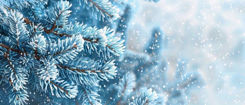 Blurry Snow Falling from the Sky Stock Image - Image of frostiness ...