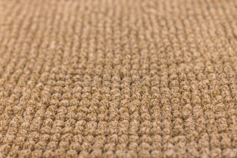 Blurry Textures of Soft Brown Flannel Rug. Focus with Shallow Depth of ...