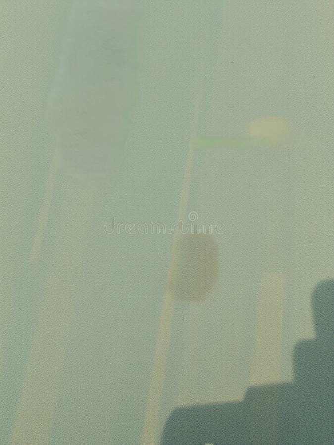 Blurry View of Buildings through a Dusty Windshield Stock Illustration ...