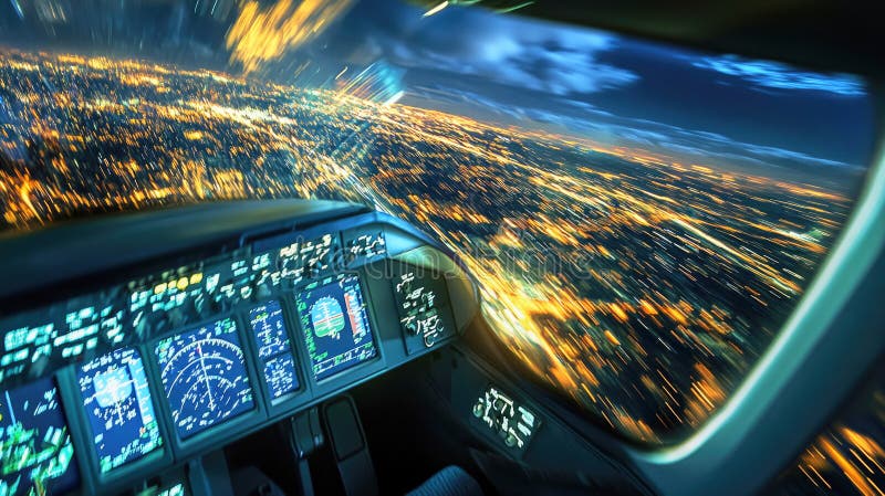 985 Airplane Interior Night Stock Photos - Free & Royalty-Free Stock ...