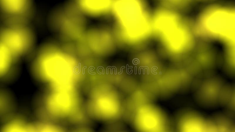 Blurry Yellow Glow Blinking Fast Motion Stock Video - Video of circle ...