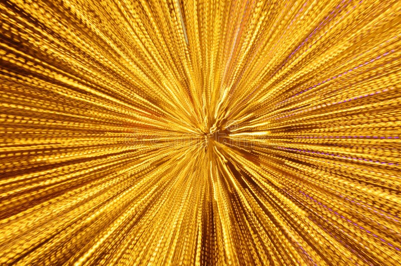 Blurry Yellow Light Spreading by Zoom Technique Background and Texture ...