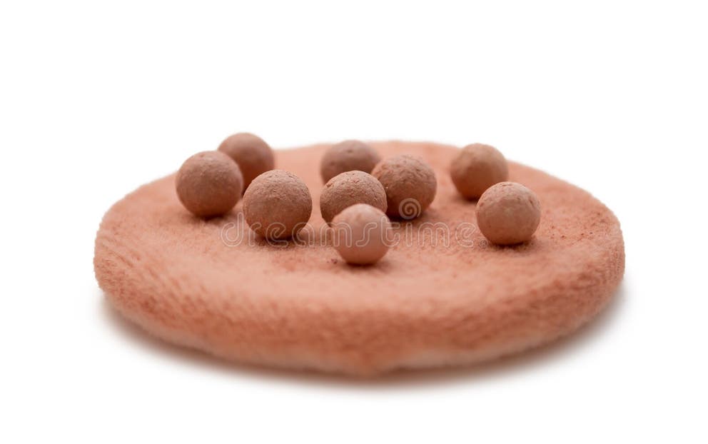 Blush in the form of beads stock image. Image of round - 22853473