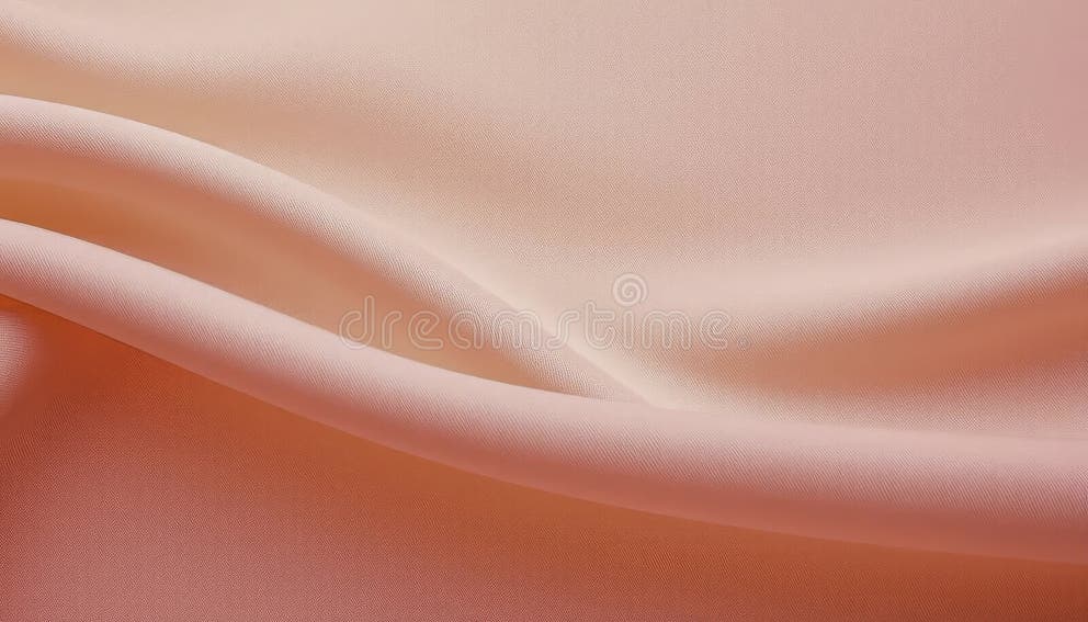 Blush Pink and Apricot Gradient Fabric with Subtly Textured Surface ...
