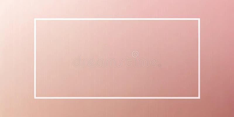 Blush Pink Gradient Background with White Rectangular Frame for Text or ...