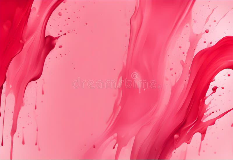 BLUSH RED Color Drop Paint Abstract Background Stock Illustration ...