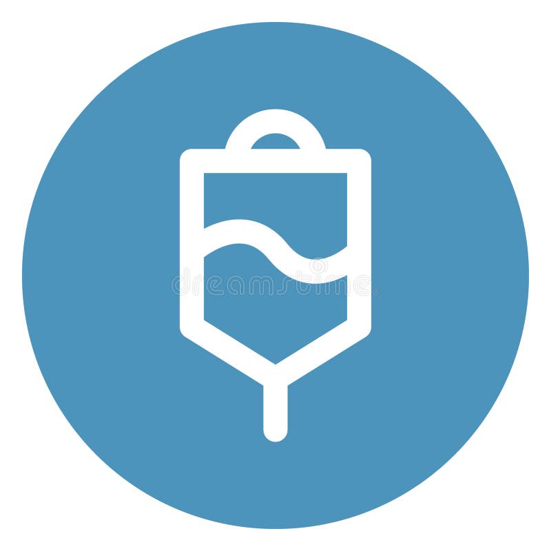 Bluttransfusionen, Infusion Dri Symbol Vektor Abbildung - Illustration ...