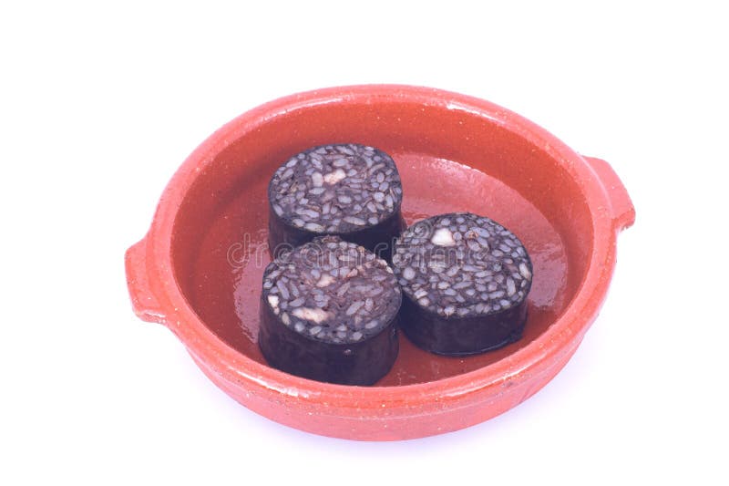 Blutwurst und Reiswurst. stockbild. Bild von küche, geschmackvoll ...