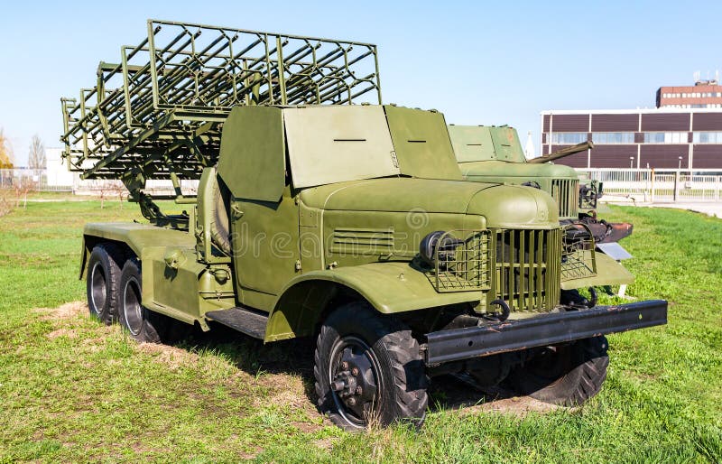 BM-31-12 Andryusha Multiple Launch Rocket System Editorial Stock Image ...