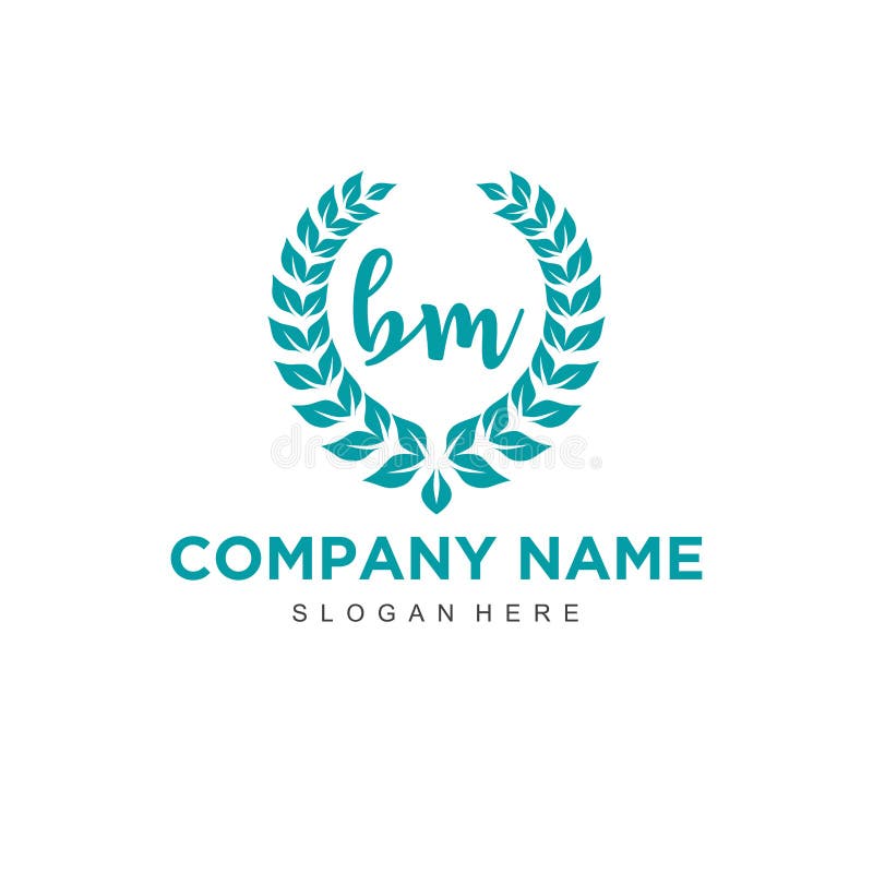 BM Logo Template Design De La Letra Inicial Stock de ilustración ... BM Logo Template Design De La Letra Inicial Stock de ilustración ...