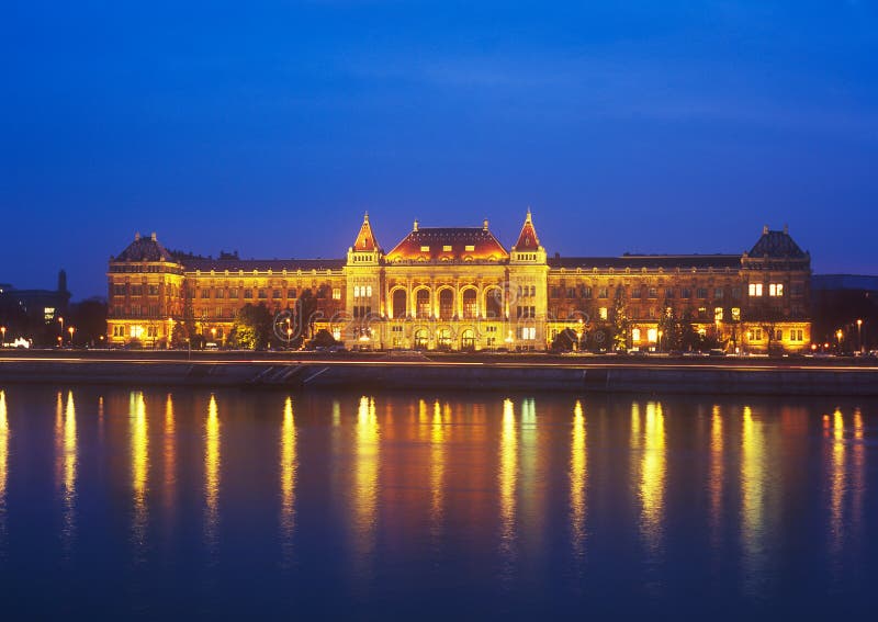 BME at night. stock image. Image of city, travel, maplusmn - 39559449