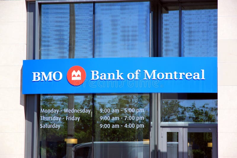 BMO - Bank of Montreal editorial photo. Image of montreal - 19778636