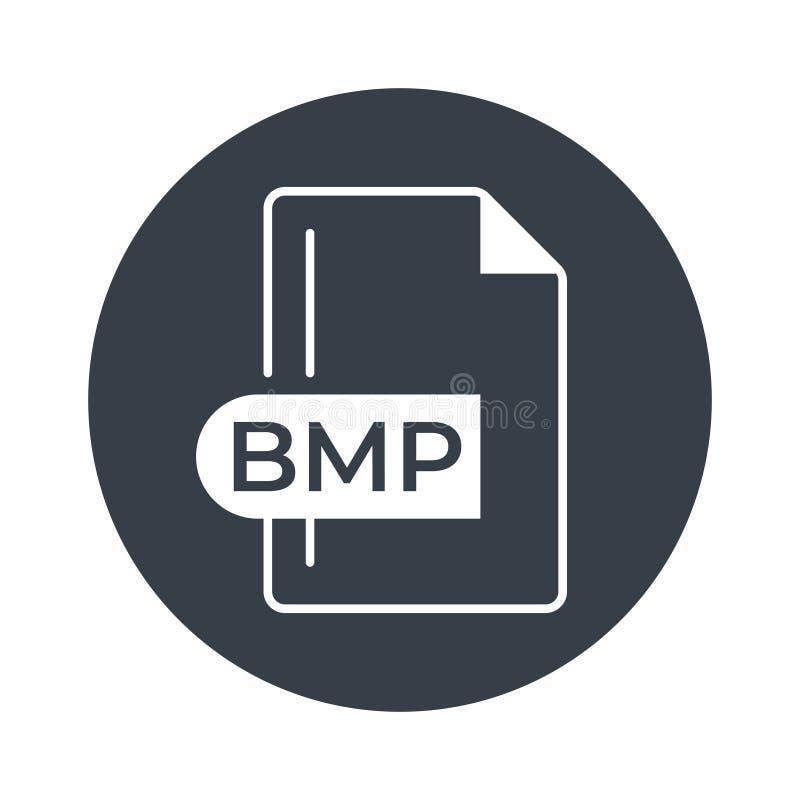 BMP File Format Icon. Bitmap Image File Extension Filled Icon Stock ...