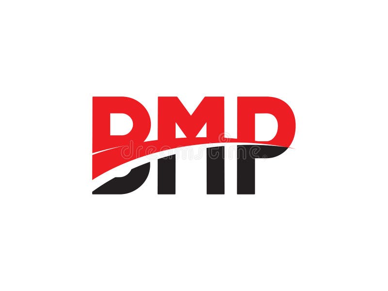 BMP Letter Initial Logo Design Vector Illustration Stock Vector ...