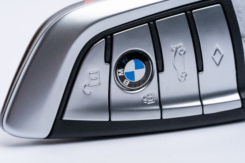 BMW Car Key for Keyless Start Editorial Photography - Image of ...