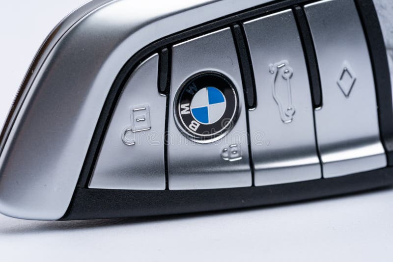 BMW Car Key for Keyless Start Editorial Photography - Image of ...
