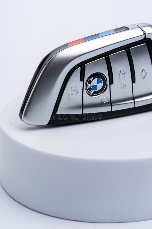 BMW Car Key for Keyless Start Editorial Photography - Image of drive ...