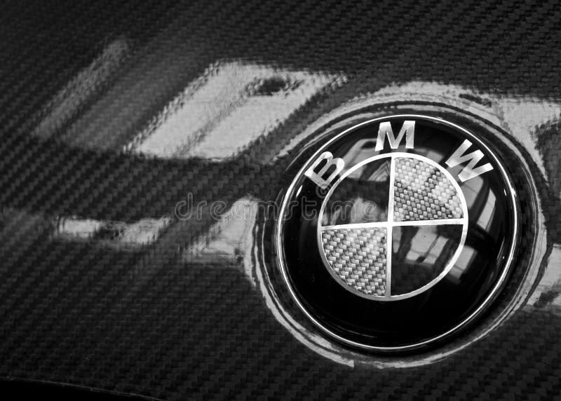 BMW Carbon LOGO editorial stock image. Image of music - 27123744