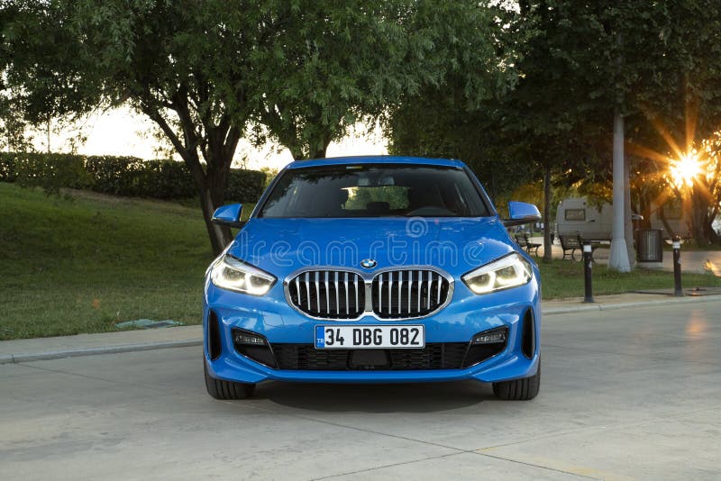 BMW 116d editorial photo. Image of model, tree, sedan - 205546716