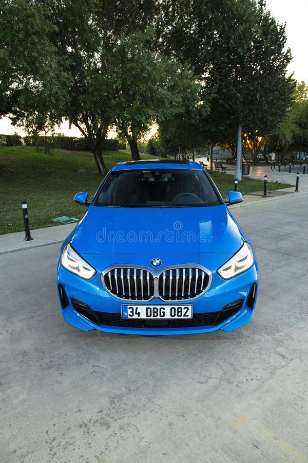 BMW 116d editorial stock photo. Image of front, transportation - 205546768