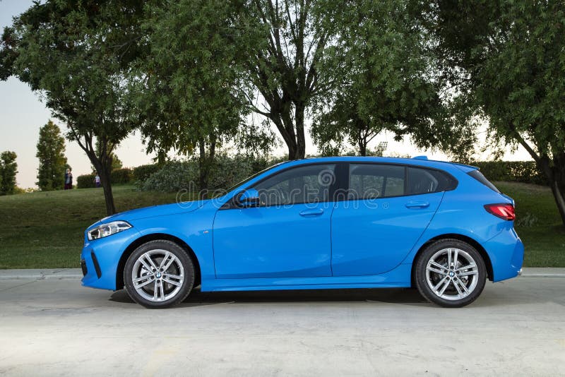 BMW 116d editorial photo. Image of 116d, tree, executive - 205546876