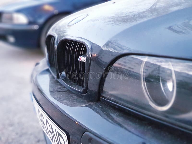 Bmw e39 M5 LOGO editorial photography. Image of stuff - 154983077