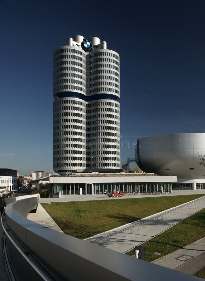 BMW Headquarters editorial stock photo. Image of buildings - 16689533