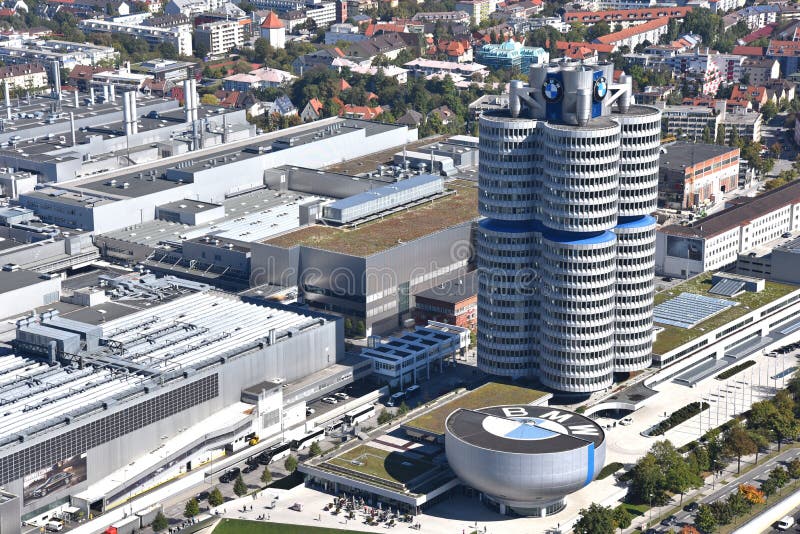 BMW Headquarters Munich editorial photography. Image of germany - 60641762