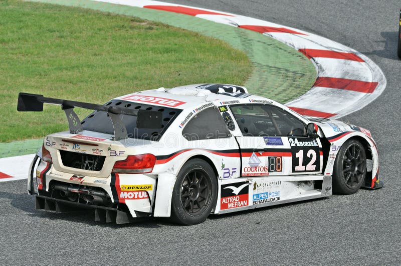 BMW 24 hours editorial stock image. Image of montmelo - 54525774