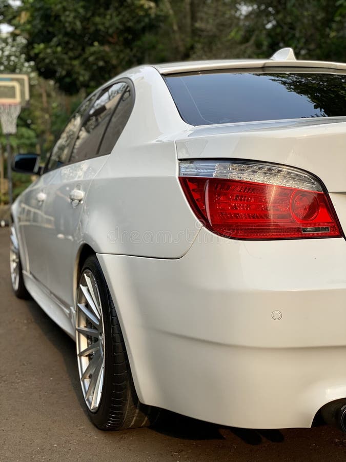 BMW 520i E60 M54 White 2004 Stock Photo - Image of 520i, white: 263707700